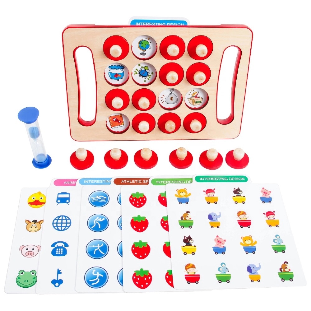 Joc educativ pentru memorie, Montessori, Memory Chess, 3 ani+ - eMAG.ro