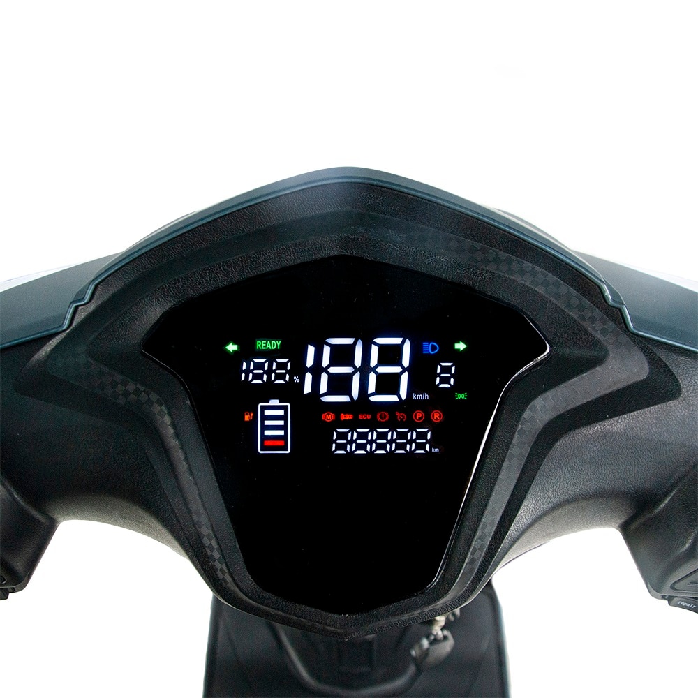 Scuter electric Leon, BILI BIKE, 2500W, 45km/h, Albastru - eMAG.ro
