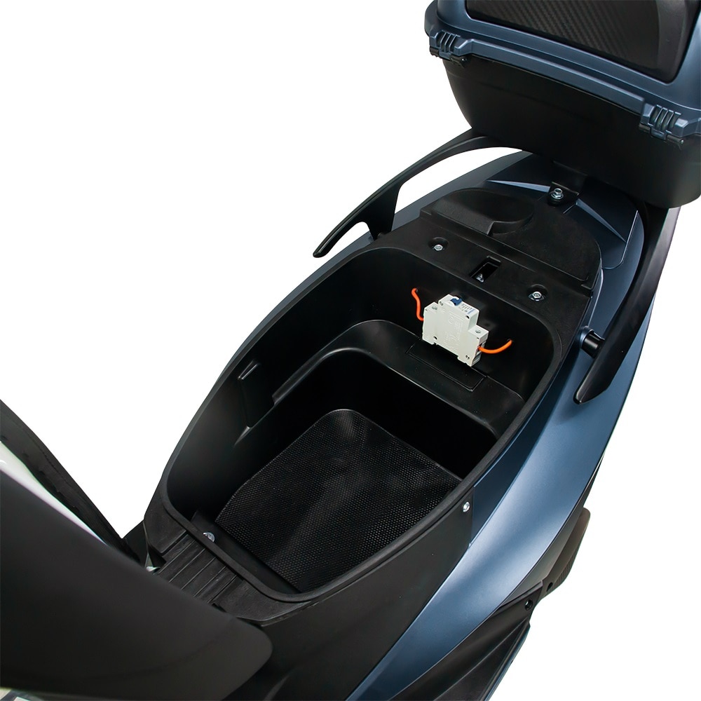Scuter electric Leon, BILI BIKE, 2500W, 45km/h, Albastru - eMAG.ro