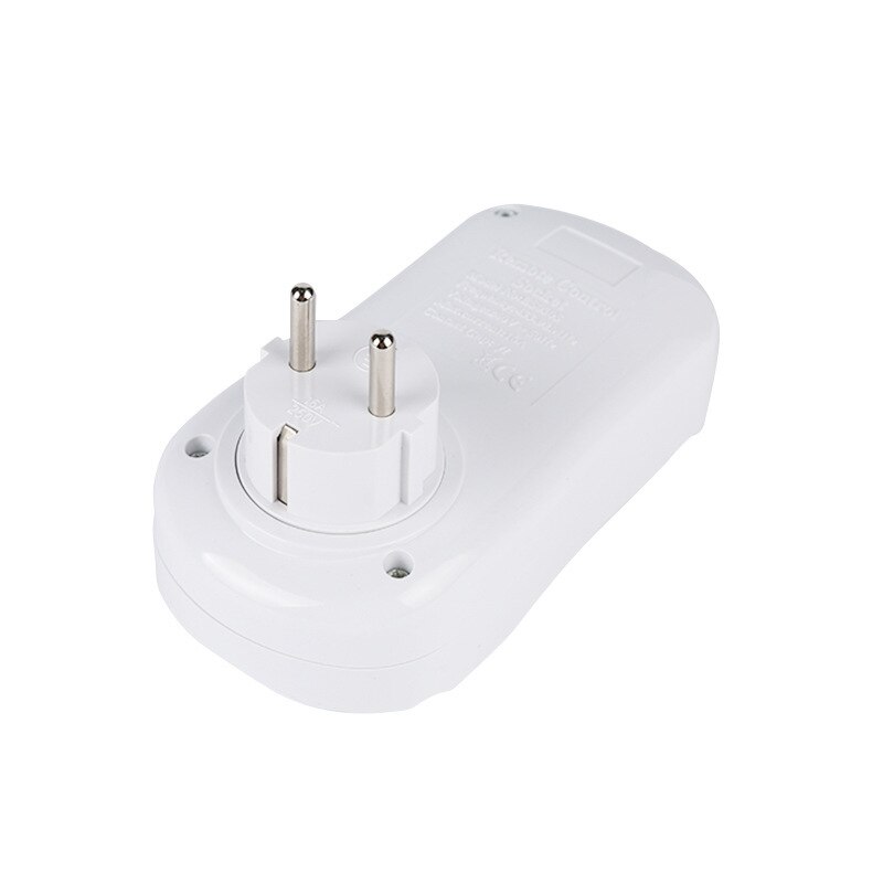 Комплект контакти с дистанционно Digz, 2300W, Защита от деца, 3бр.,Бял ...