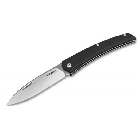 Briceag Boker, Inox/Plastic, 18.4 cm, Negru - eMAG.ro