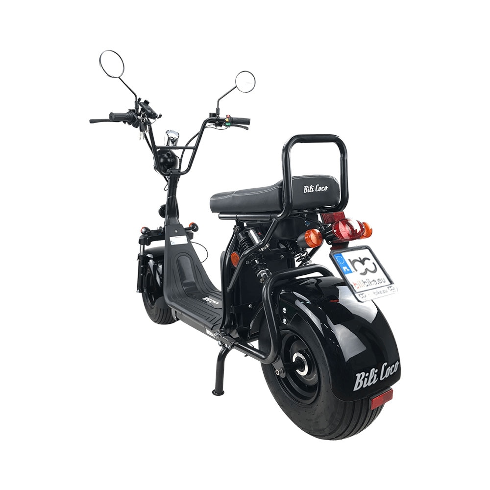 Scuter electric Coco G4, BILI BIKE, 1500W, 45km/h, Negru - eMAG.ro