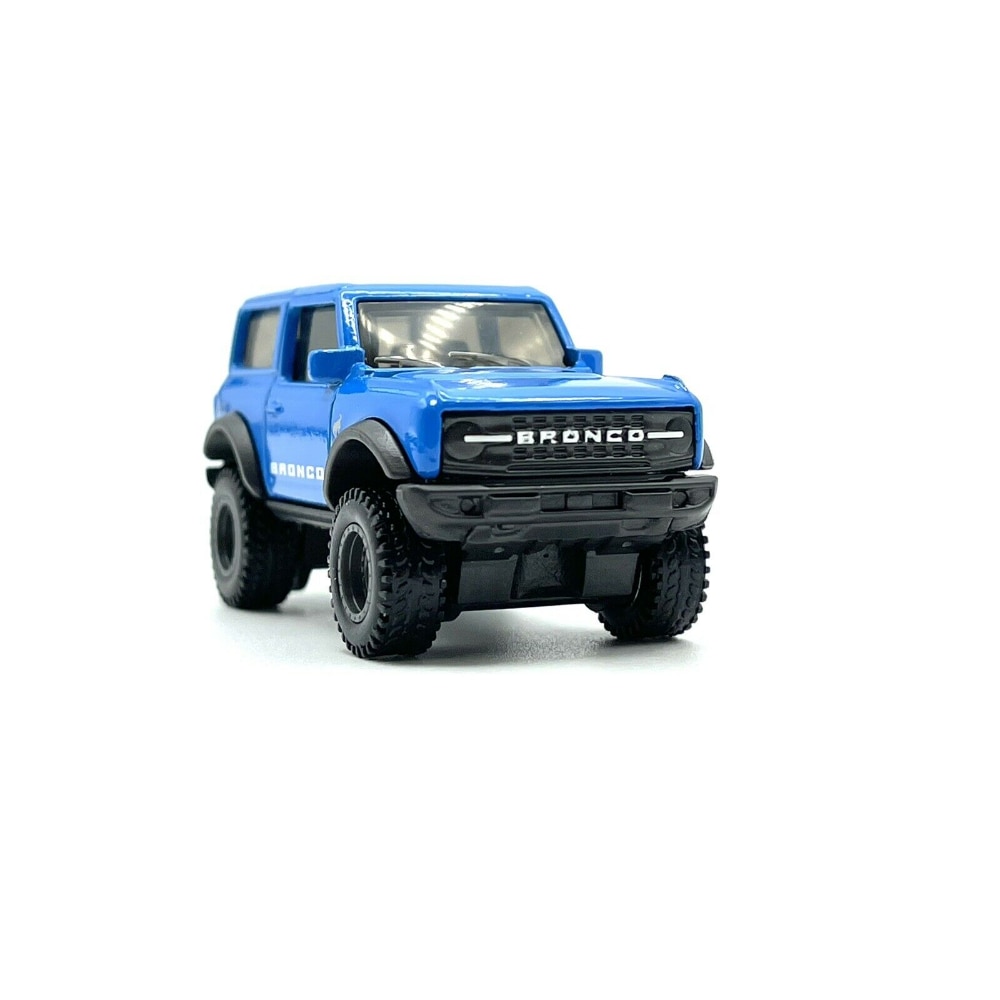 Masinuta metalica Hot Wheels, '21 Ford Bronco, Albastru, 1:64 - eMAG.ro