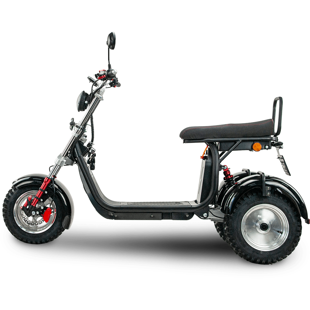 Scuter electric, BILI BIKE, 3 Roti, 4000W, 45km/h, Negru - eMAG.ro
