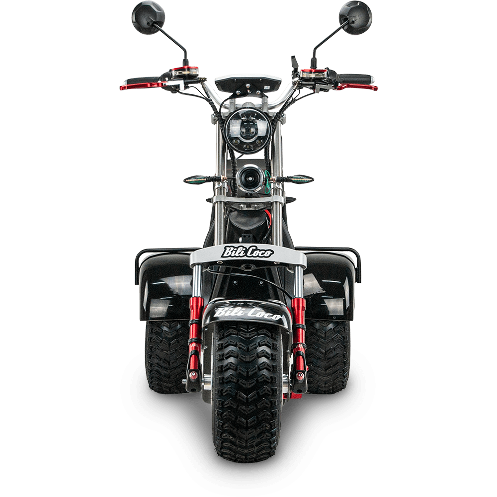 Scuter electric, BILI BIKE, 3 Roti, 4000W, 45km/h, Negru - eMAG.ro