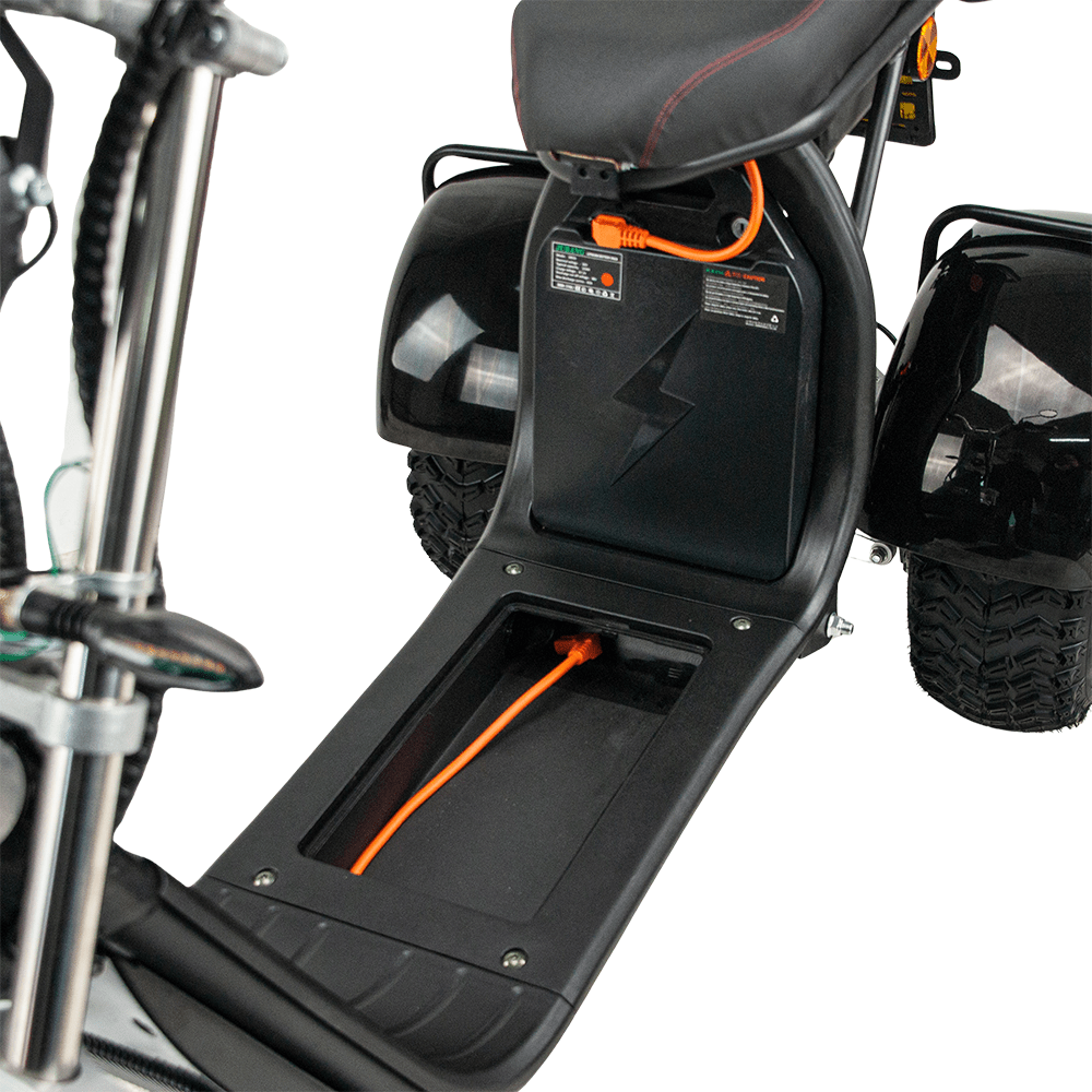 Scuter electric, BILI BIKE, 3 Roti, 4000W, 45km/h, Negru - eMAG.ro