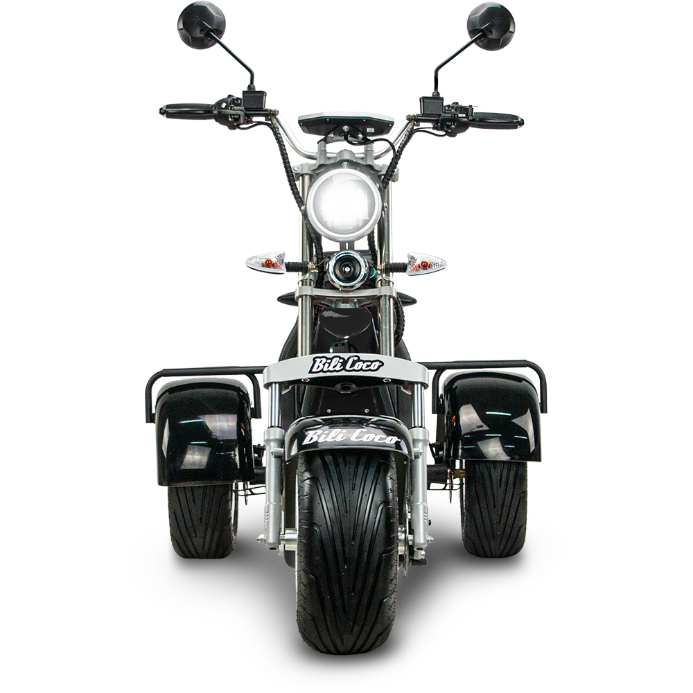 Scuter electric, BILI BIKE, 3 Roti, 2000W, 45km/h, Negru - eMAG.ro