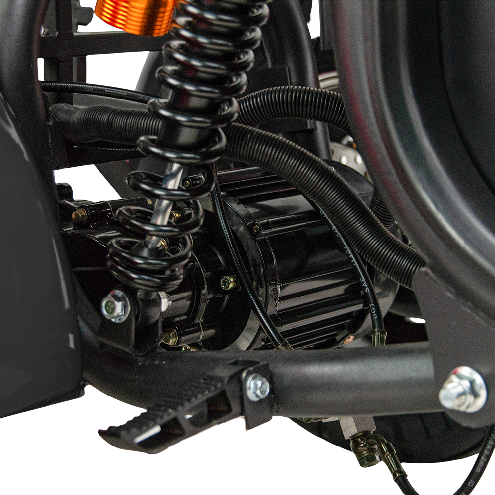 Scuter electric, BILI BIKE, 3 Roti, 2000W, 45km/h, Negru - eMAG.ro