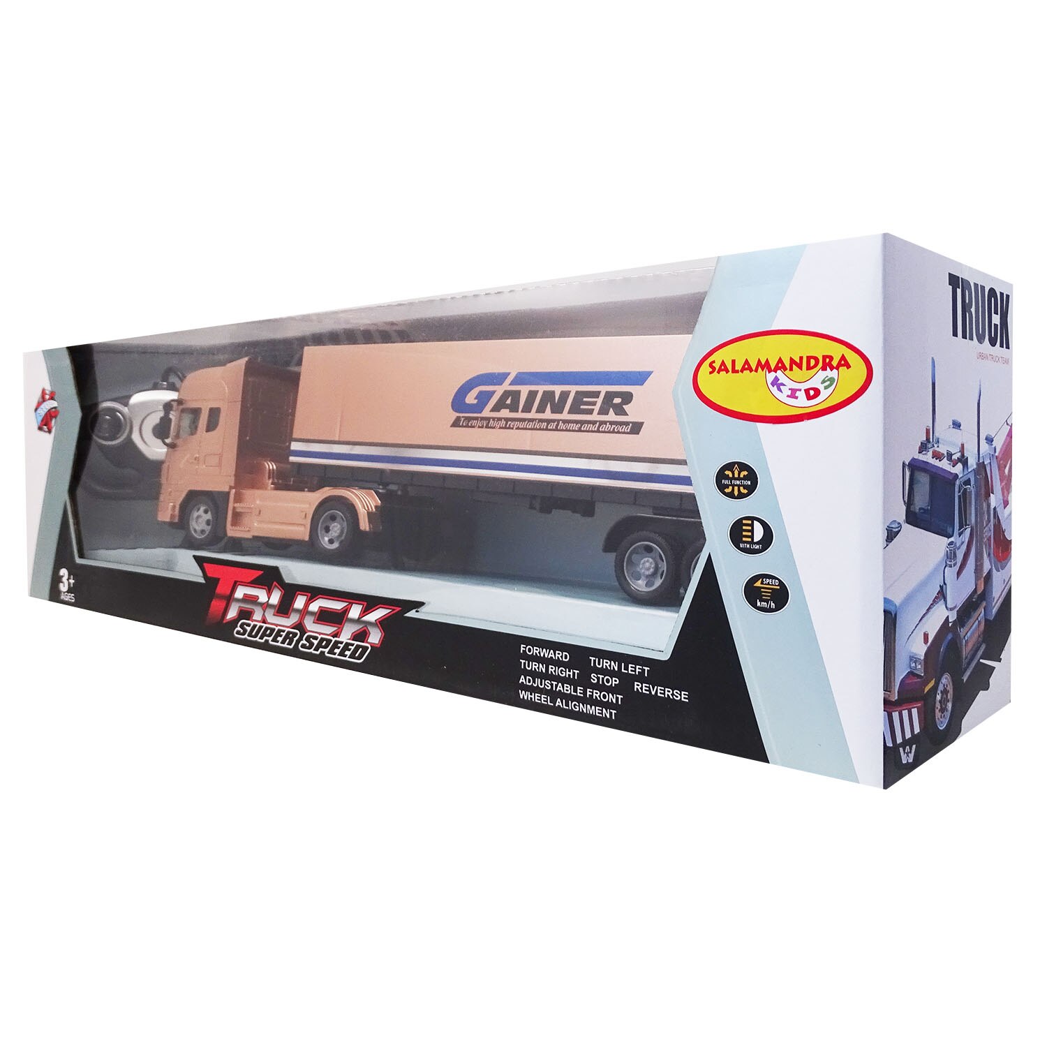 Tir cu telecomanda, culoare rose gold, Salamandra Kids - eMAG.ro