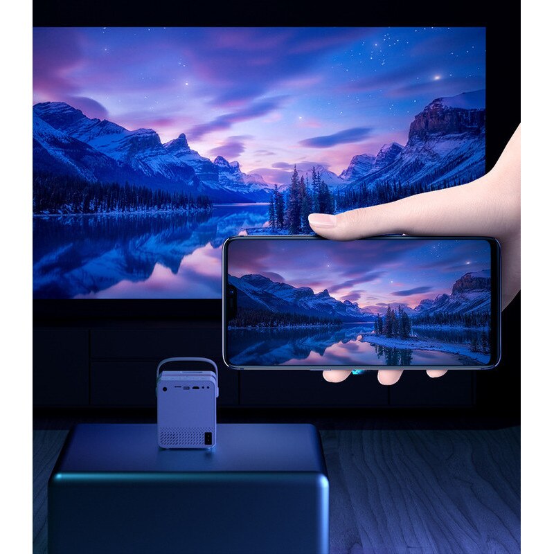 Proiector inteligent, Maelove®, Ultra HD 1080P, stil nou, home theater ...