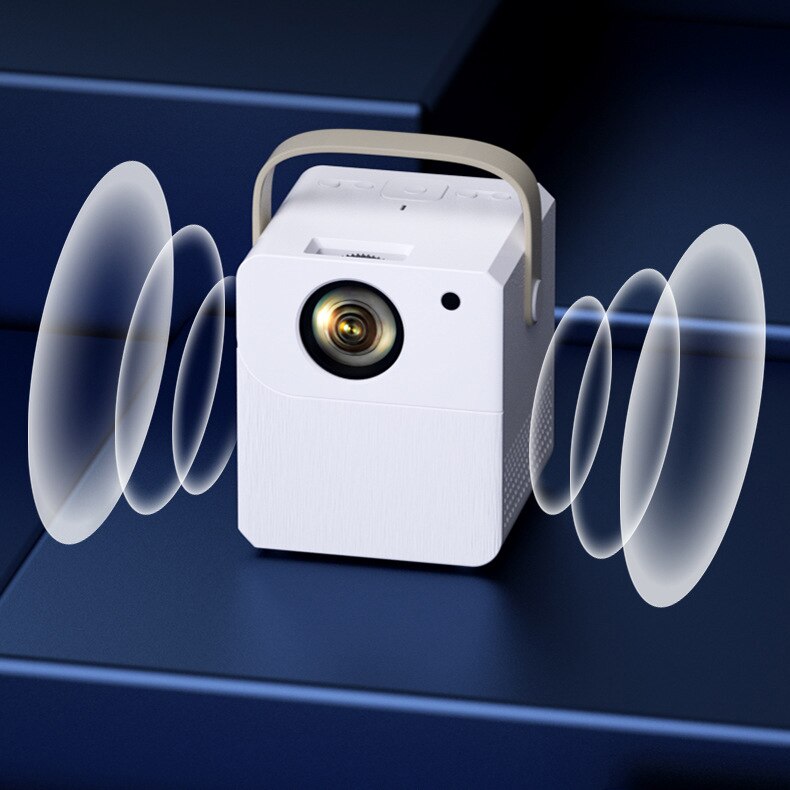 Proiector inteligent, Maelove®, Ultra HD 1080P, stil nou, home theater ...