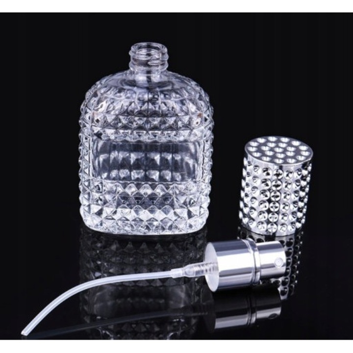 Sticla Parfum, Zamo, Valentine, cu Pulverizator Infiletabil si Capac ...