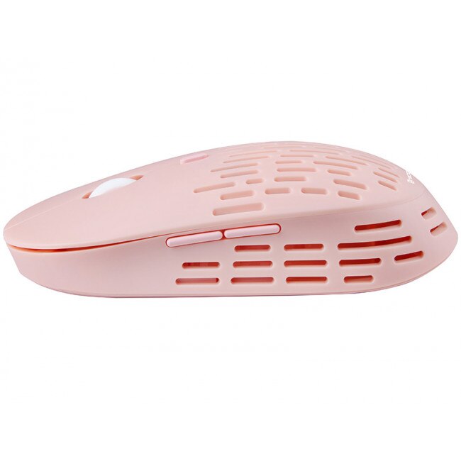 Mouse Tracer, Wireless, 2.4 Ghz, Senzor optic, Roz - eMAG.ro