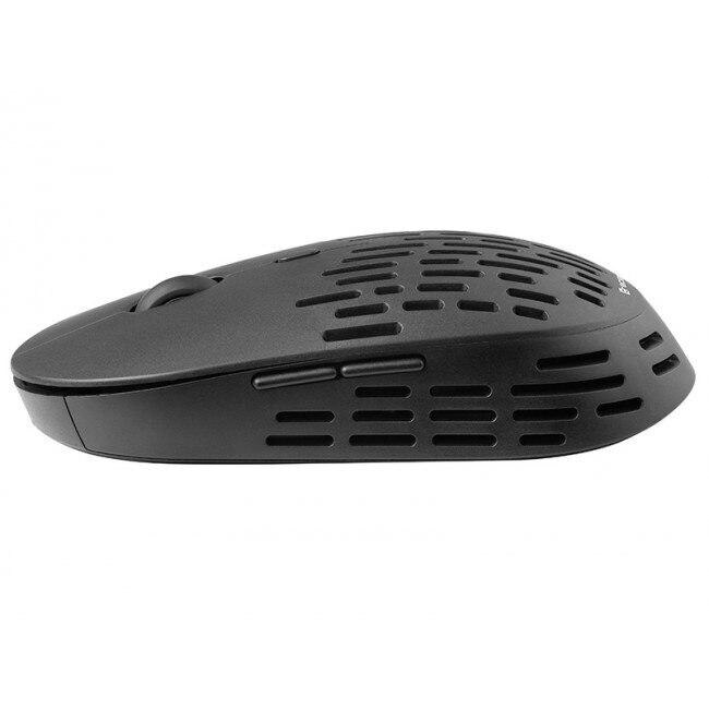 Mouse Tracer, Wireless, 2.4 Ghz, Senzor optic, Negru - eMAG.ro