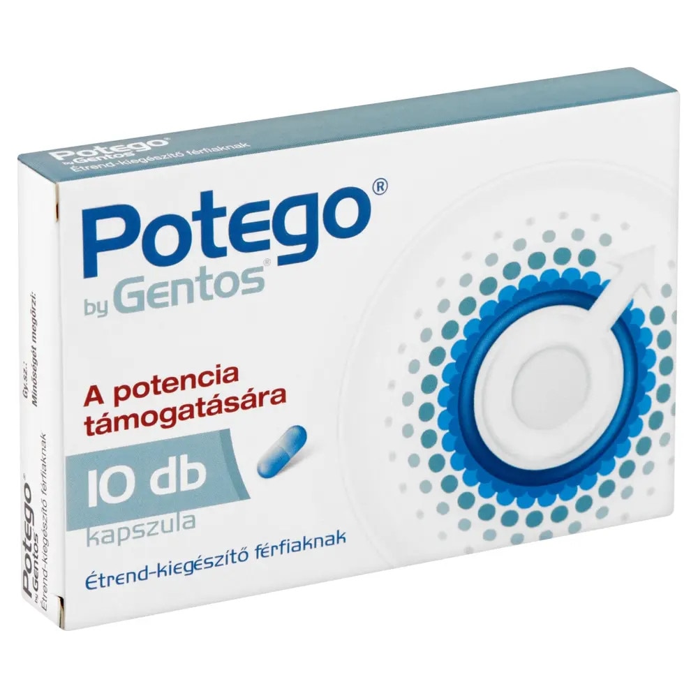 Potego by Gentos Potencianövelő Kapszula 10 darabos - eMAG.hu