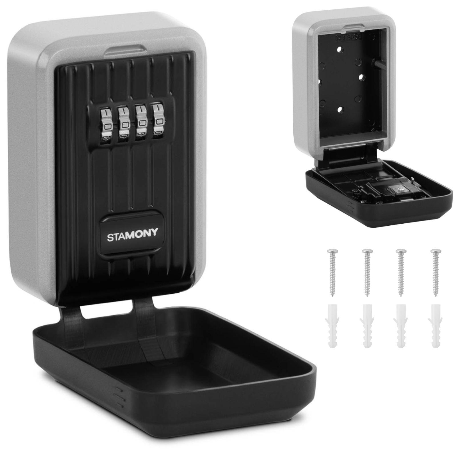 Seif chei, Stamony, Aluminiu, Negru - eMAG.ro