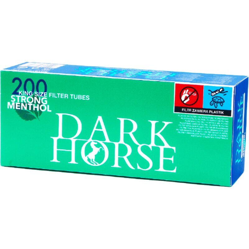 Set filtre tigari, Dark Horse, Mentol, 200 buc - eMAG.ro