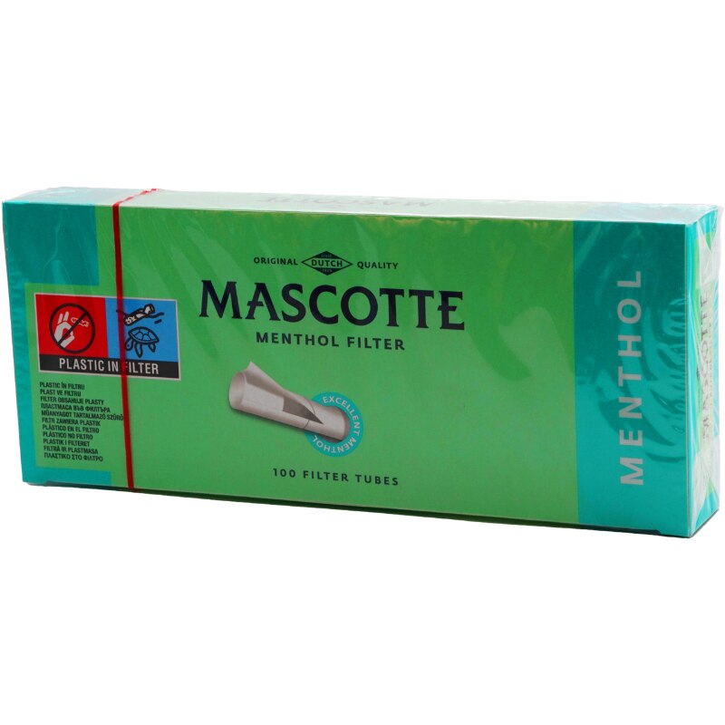 Set filtre tigari, Mascotte, Mentol, 100 buc - eMAG.ro