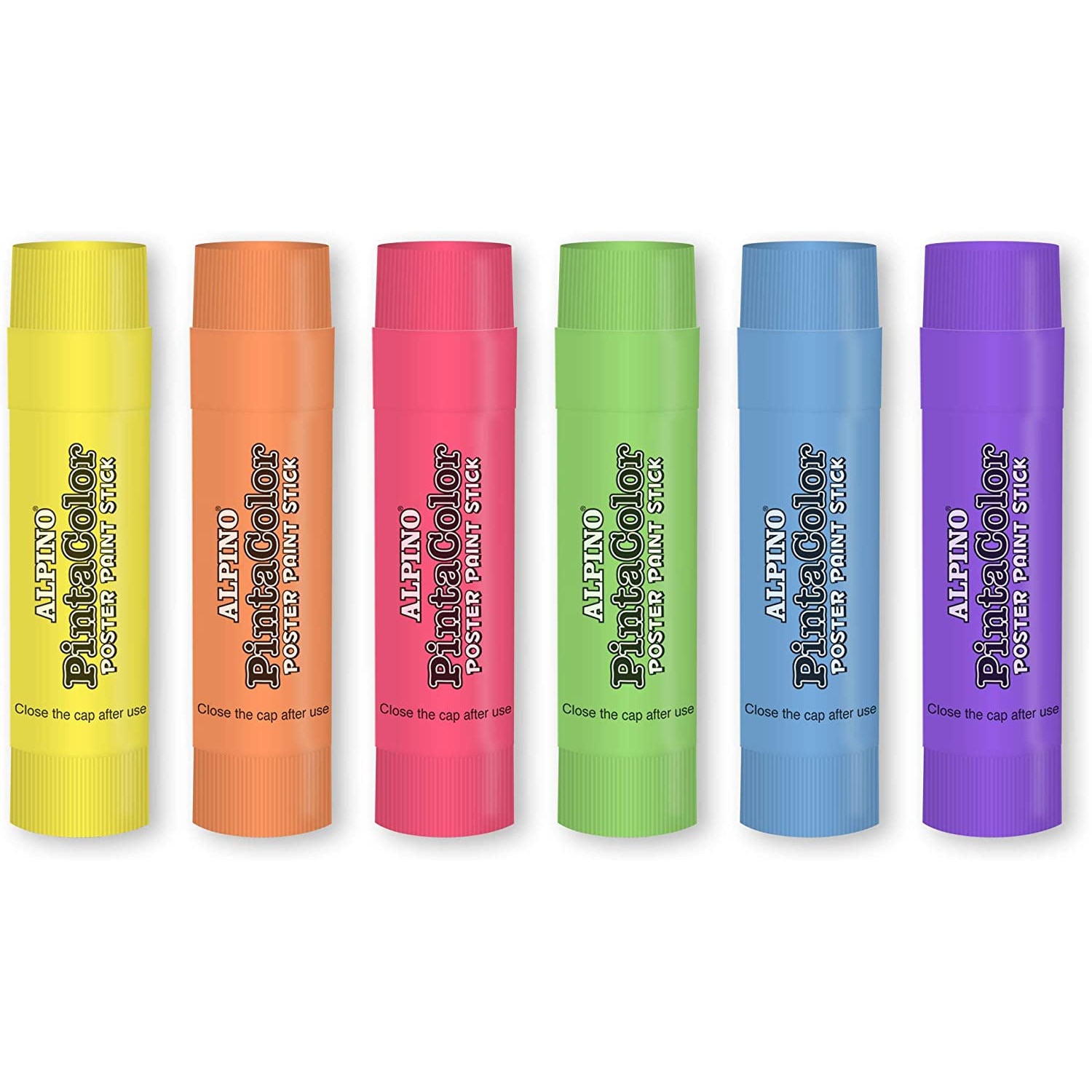 Set creioane cremoase groase, Zola, cu capac, fluorescente, diferite ...