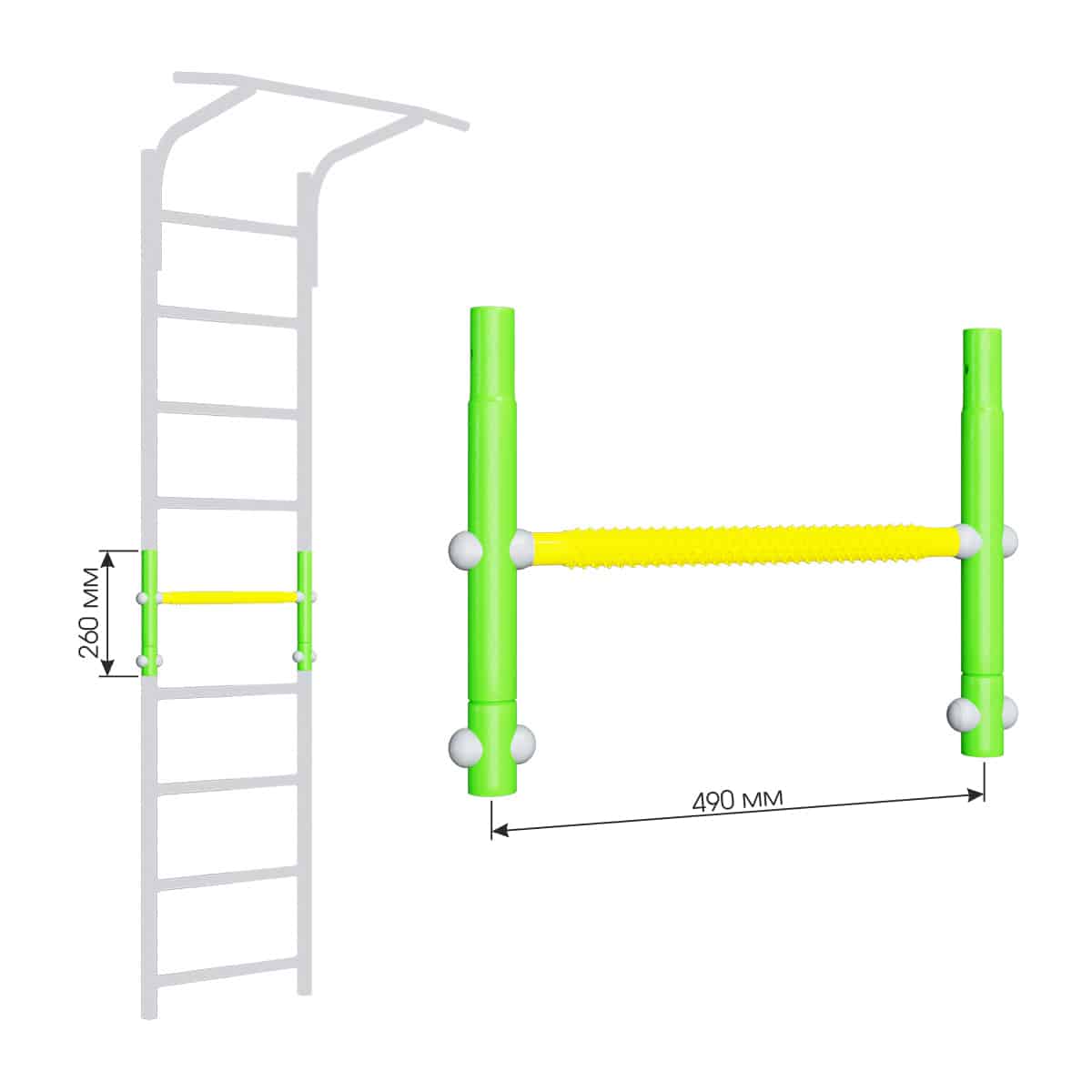 Prelungire scara, 1 treapta, 26 cm, Verde - eMAG.ro