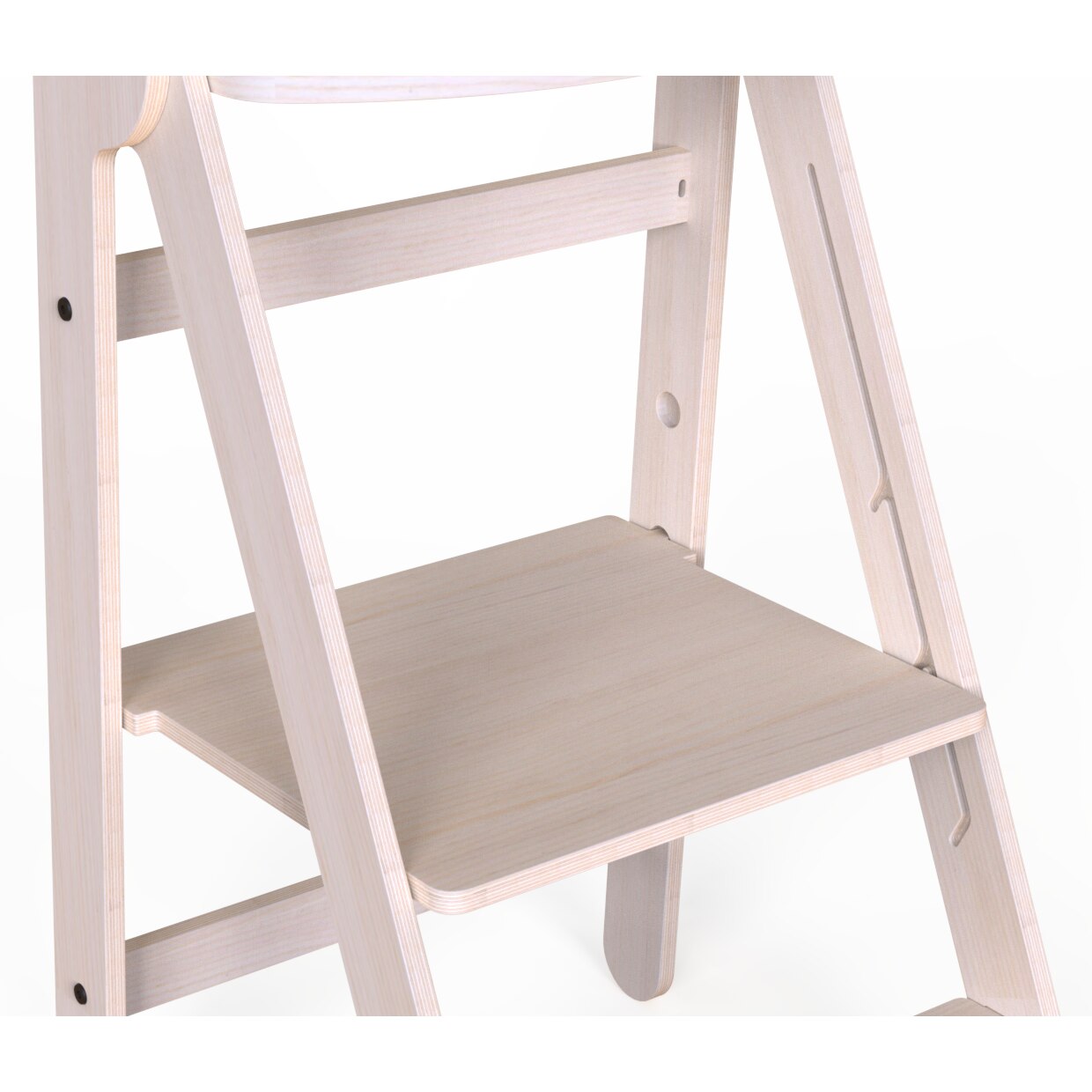 Turn de invatare-Learning Tower din lemn, pliabil MamaToyz, natur - eMAG.ro