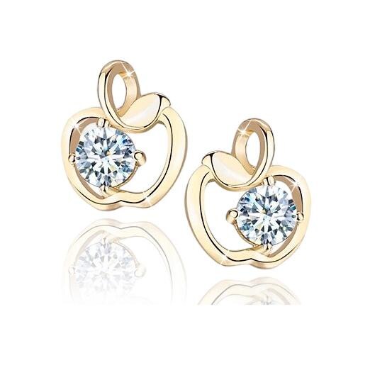 Cercei fete mar, Mennica Bydgoska, Argint/Zirconiu, Auriu - eMAG.ro