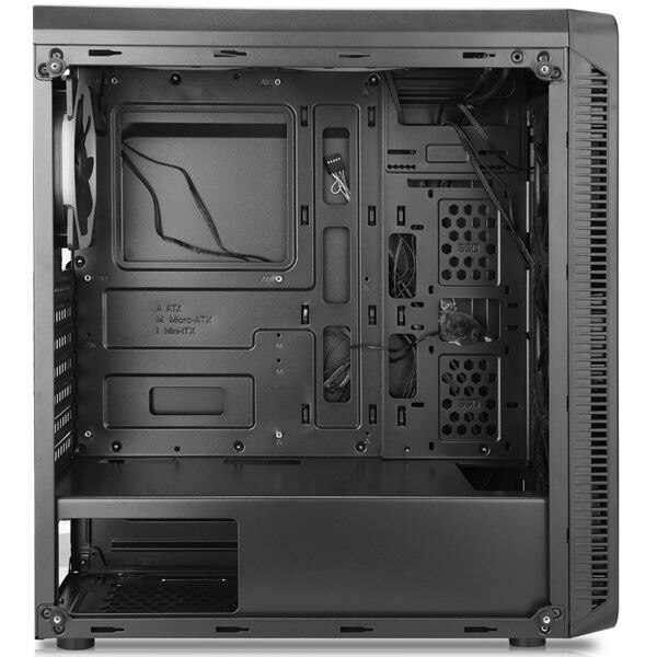 Carcasa computer, MS, Negru - eMAG.ro