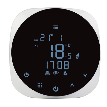 Termostat inteligent cu fir OCVITEH HY316 controlat prin Internet ...