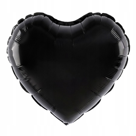 Balon, Vixen, Inima, 45cm, Negru - eMAG.ro
