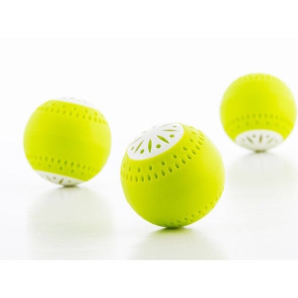 Set 3 bile odorizante pentru frigider, Zola®, din plastic, verde/alb ...