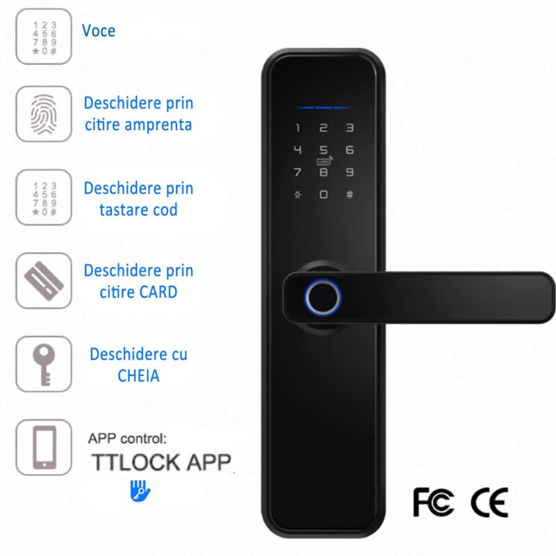 Yala Inteligenta, Panou Tactil, Control de la Distanta, Premium Lock ...