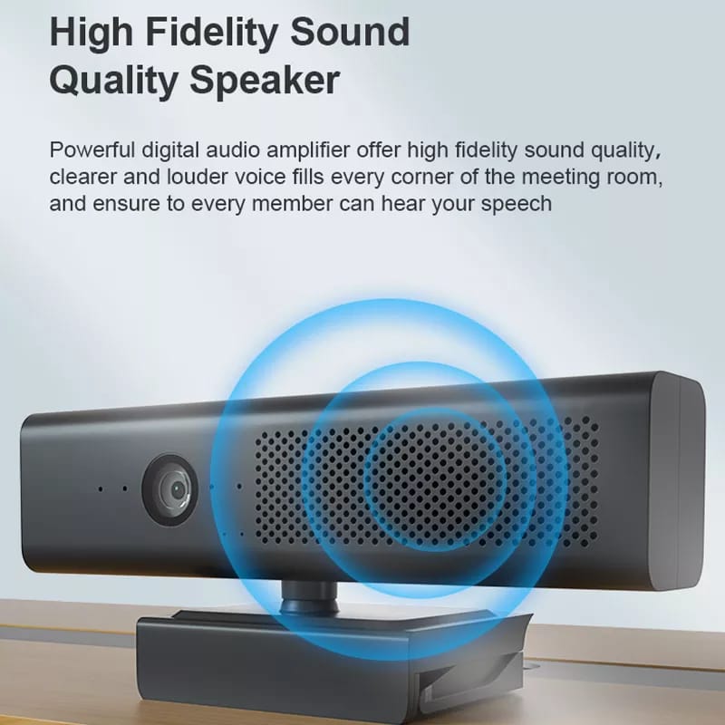 Camera Web 1080P Full HD Andowl, Cu Microfon, Conexiune USB, Pentru PC ...