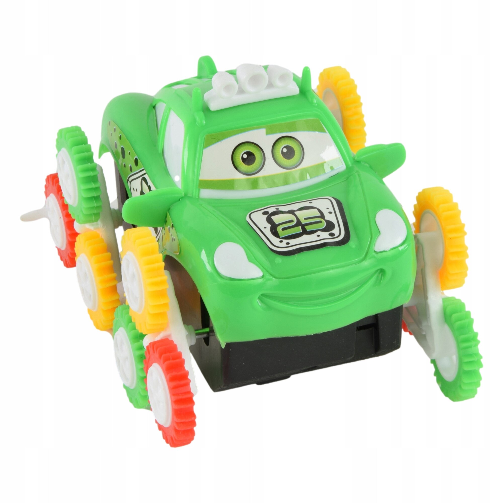 Jucarie pentru copii, masina de condus vesela, din plastic, verde - eMAG.ro