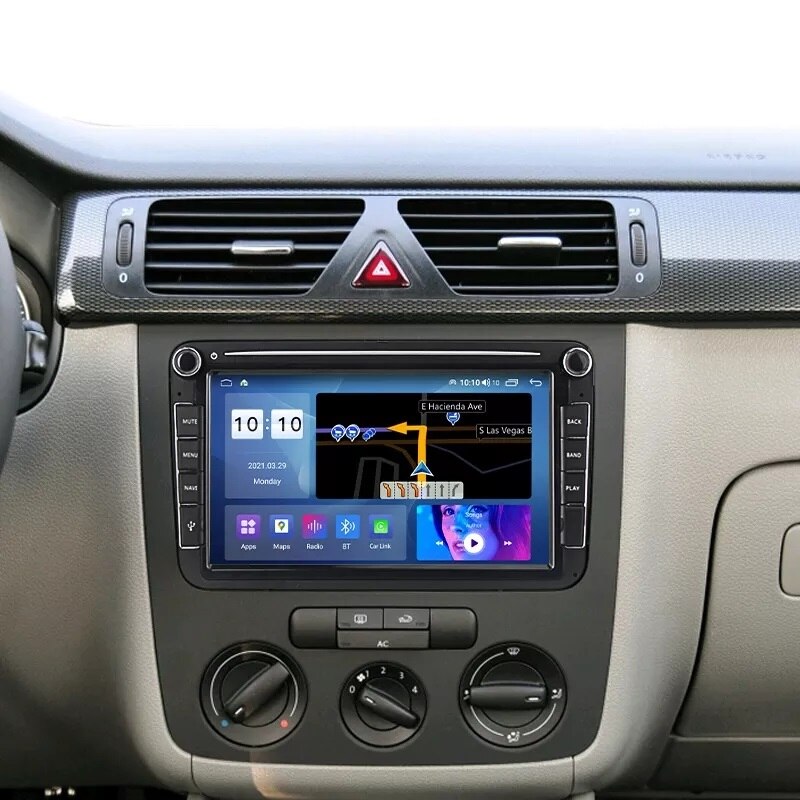 Navigatie Android 4 GB RAM si 64 GB Memorie cu Carplay pentru VW Golf 5 ...