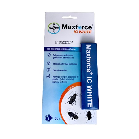Gel insecticid pentru combaterea gandacilor de bucatarie, Maxforce IC ...
