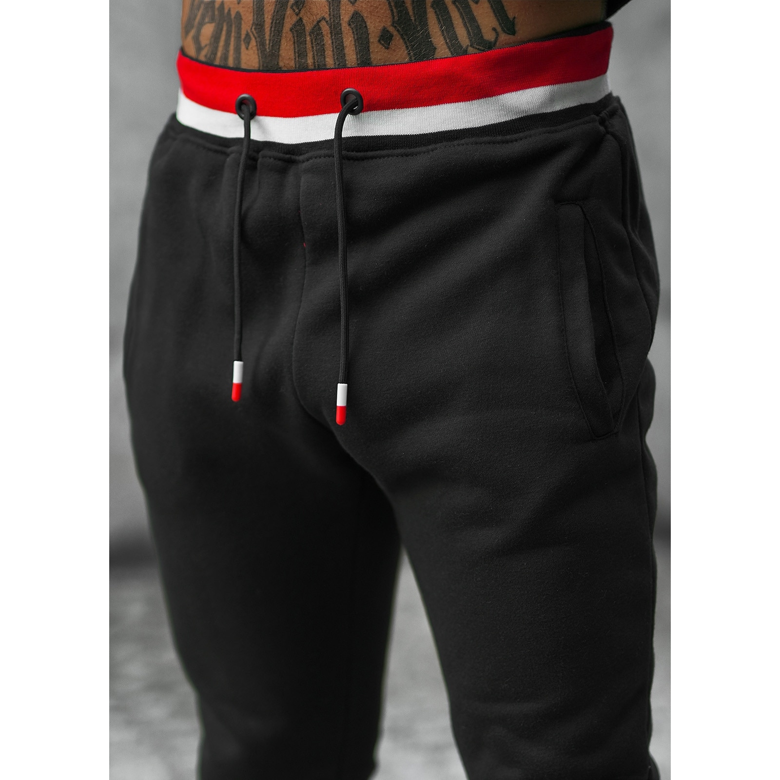 Compleu sport barbati negru OZONEE JS/8C65/3 XL - eMAG.ro