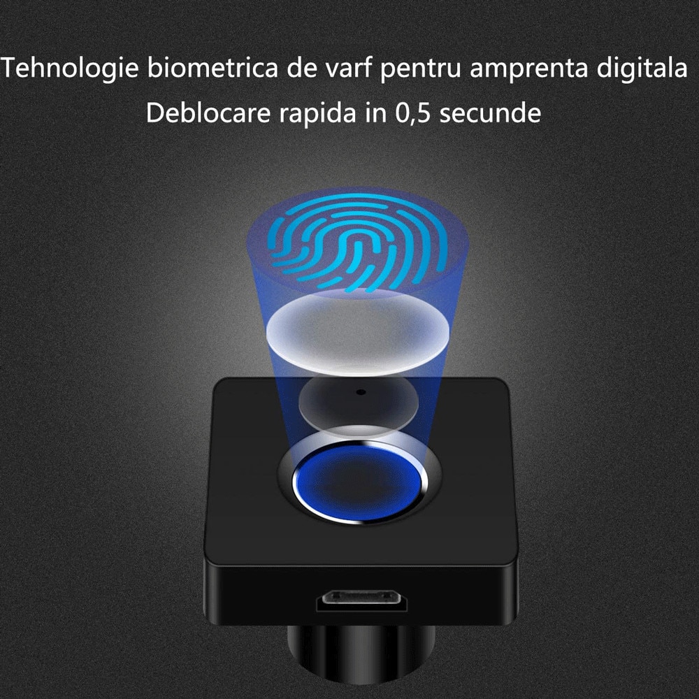 Incuietoare inteligenta, Vaxiuja, Amprenta digitala - eMAG.ro