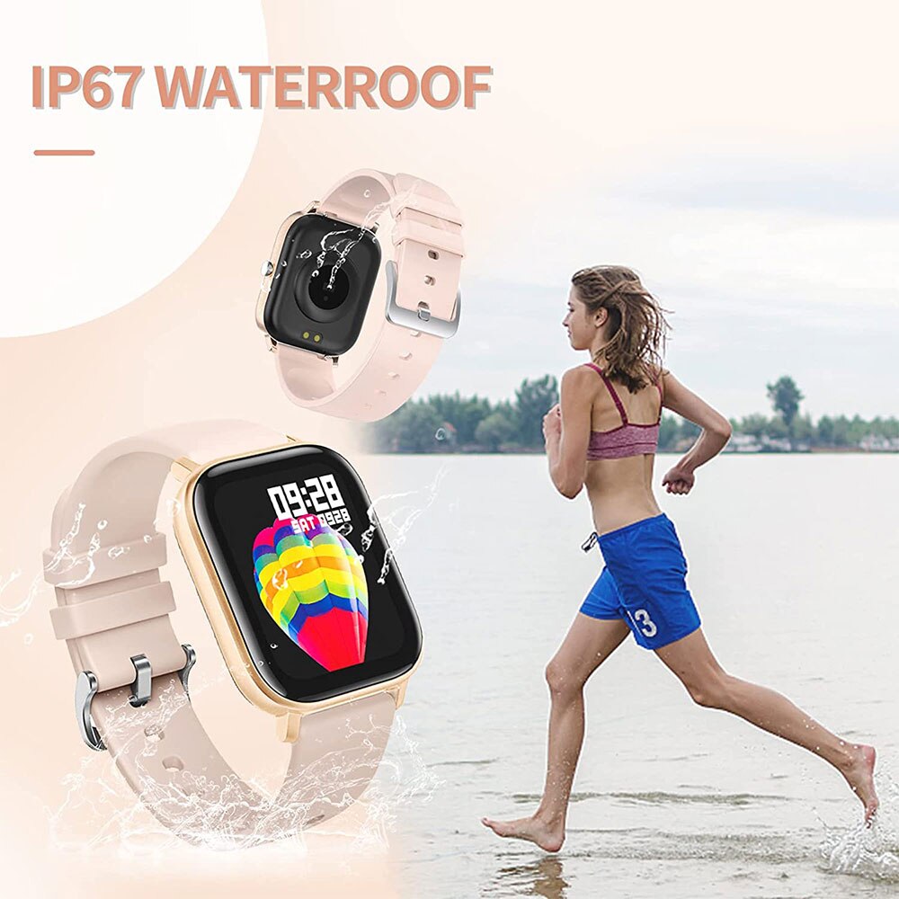 Ceas Smartwatch SIKS, Termometru, Saturatie Oxigen, Ritm Cardiac ...