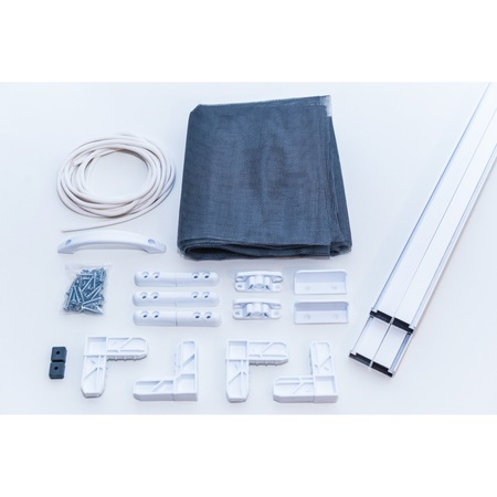 Kit plasa tantari completa pentru usa de balcon, din aluminiu, insecte ...
