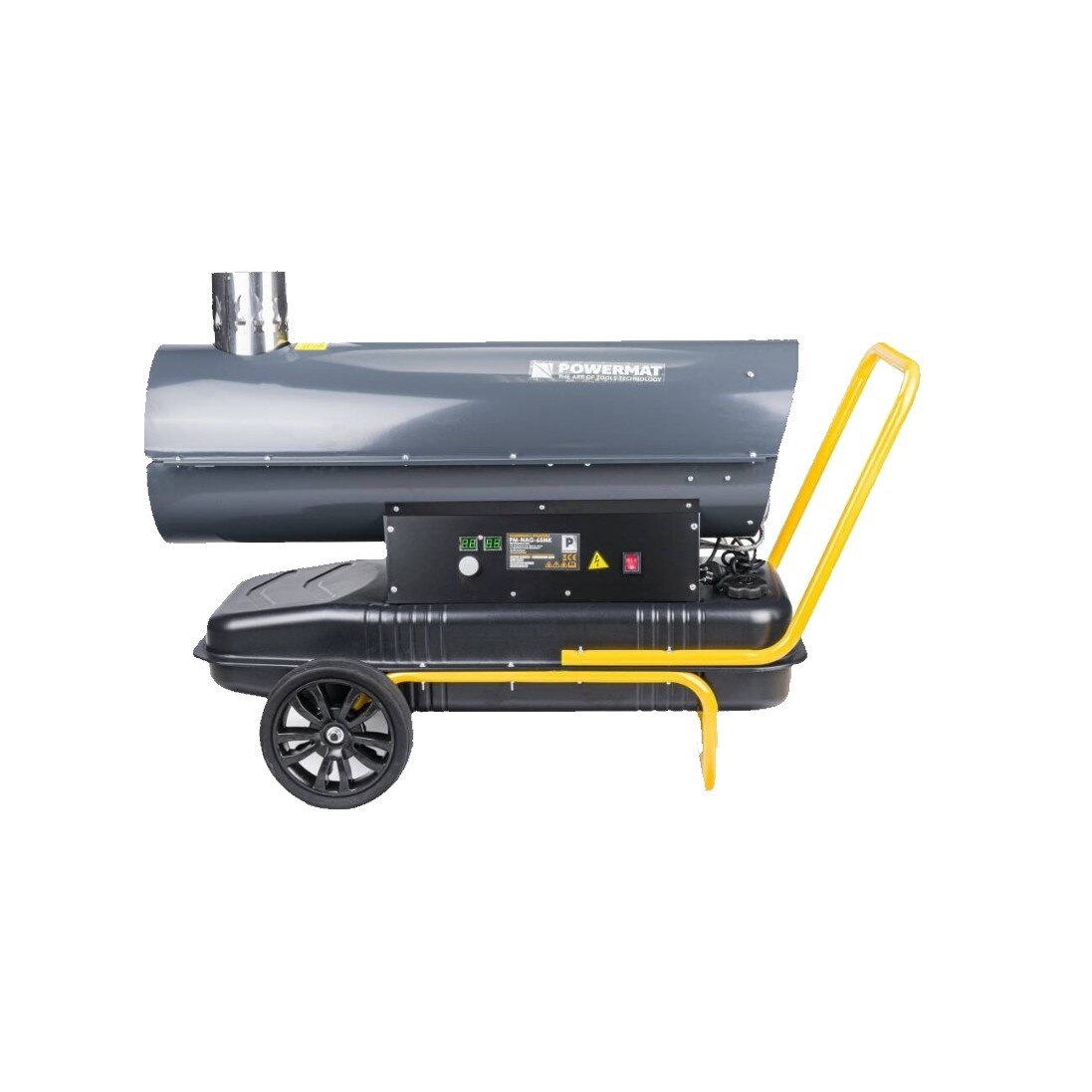 Incalzitor industrial Diesel automat cu afisaj LCD, ardere externa 65 ...