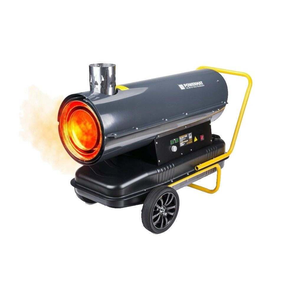 Incalzitor industrial Diesel automat cu afisaj LCD, ardere externa 65 ...