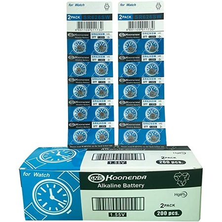 Set 200 Baterii ag7 pentru ceas quart - eMAG.ro