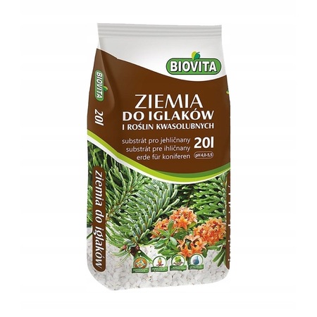 Pamant pentru conifere si plante acidofile, Biovita, 20l - eMAG.ro