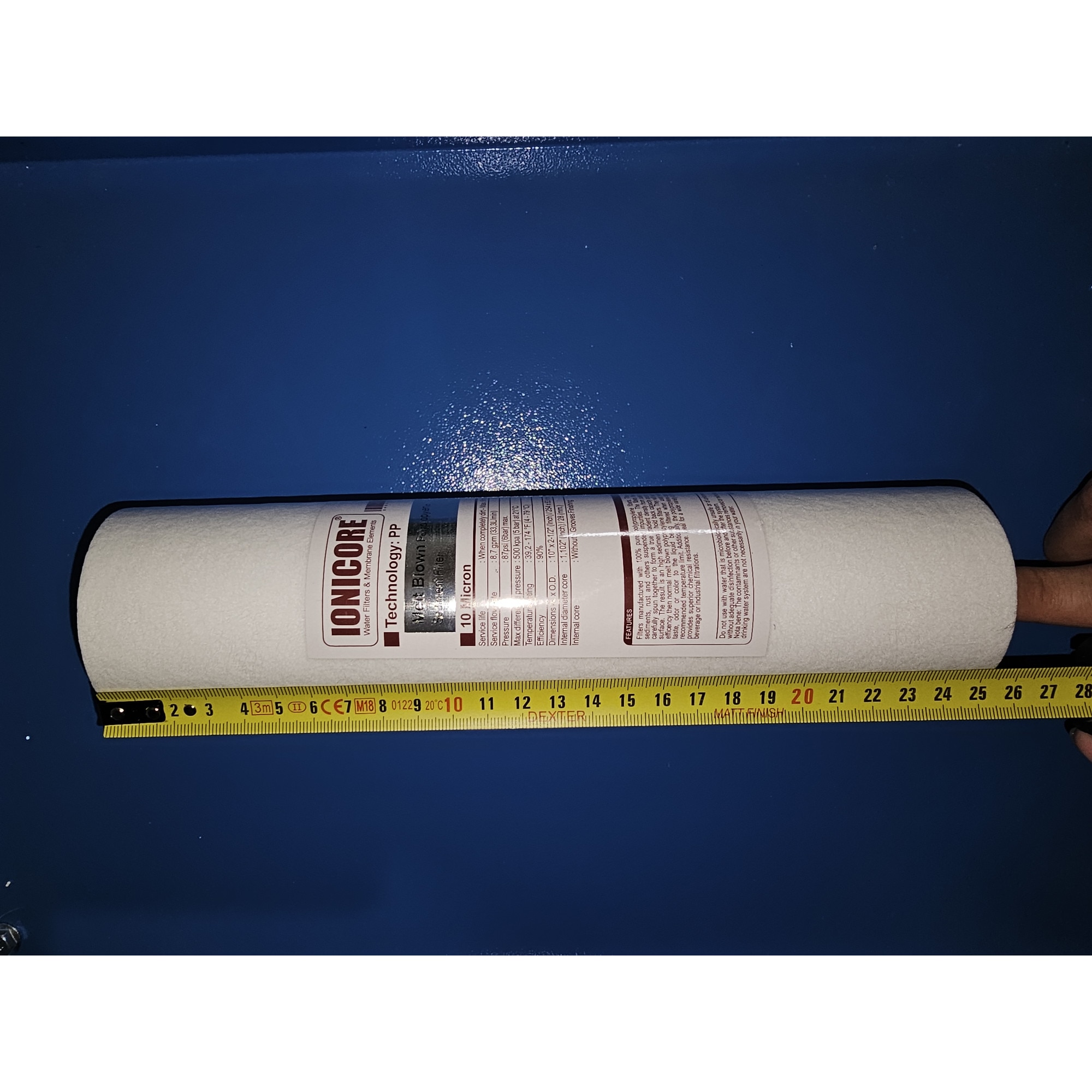 Cartus filtrant premium din PP pentru sedimente 1 micron 10"x2,5" - eMAG.ro