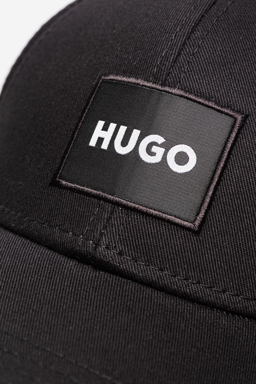 HUGO, Sapca cu aplicatie logo, Negru - eMAG.ro