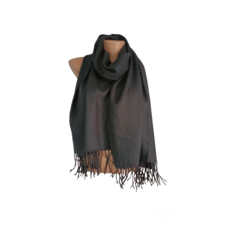 Esarfa Dama tip Sal din Casmir, Subtire, Capete Franjurate, Sezon Rece ...