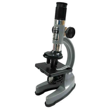 Microscop jucarie pentru copii, ixplo, 54 piese, metal - eMAG.ro