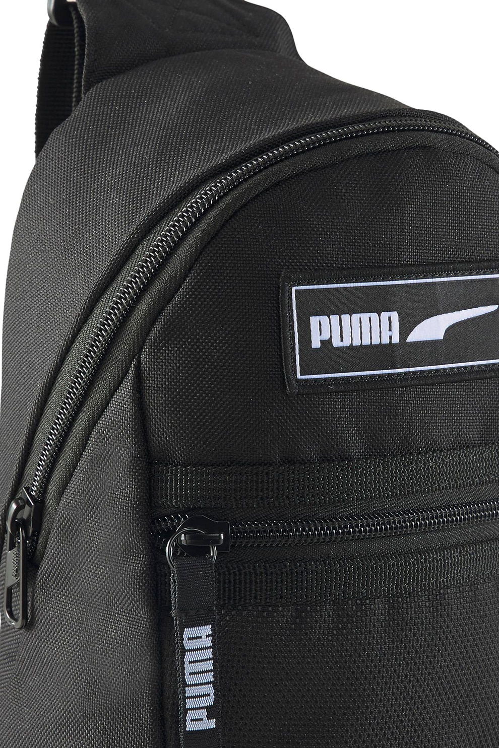 Puma, Geanta crossbody cu aplicatie logo Deck, Negru - eMAG.ro