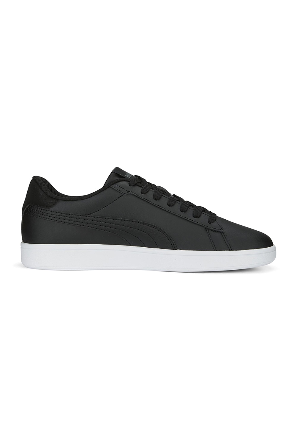 Puma, Pantofi sport de piele ecologica si piele Smash 3.0, Negru, 7 ...