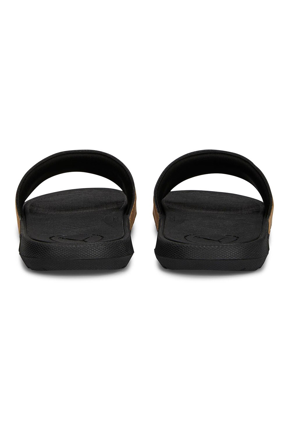 Puma, Papuci cu logo Cool Cat 2.0, Negru, Bej, 5 - eMAG.ro